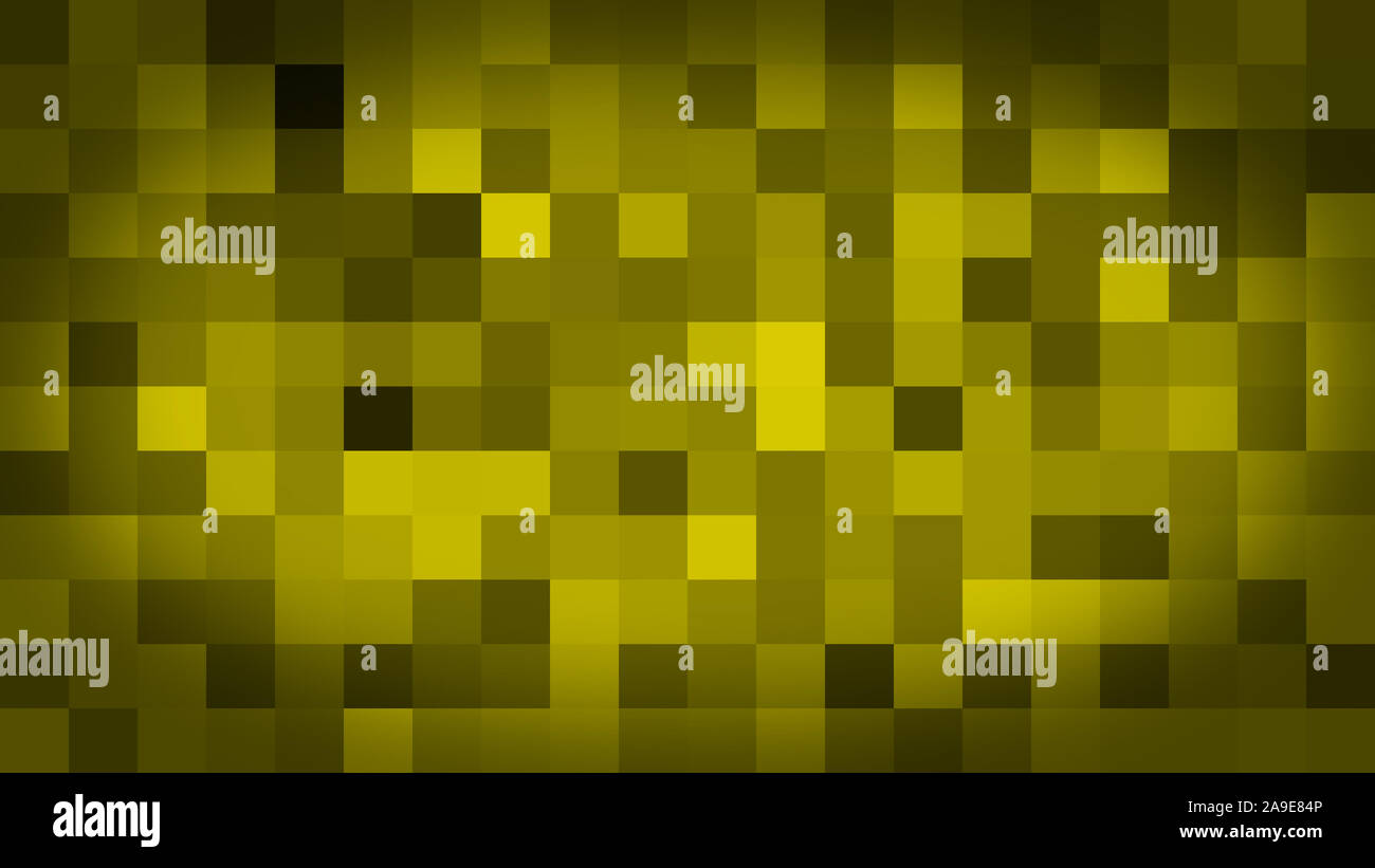 Yellow motion abstract background colorful pixels flashing and switch ...