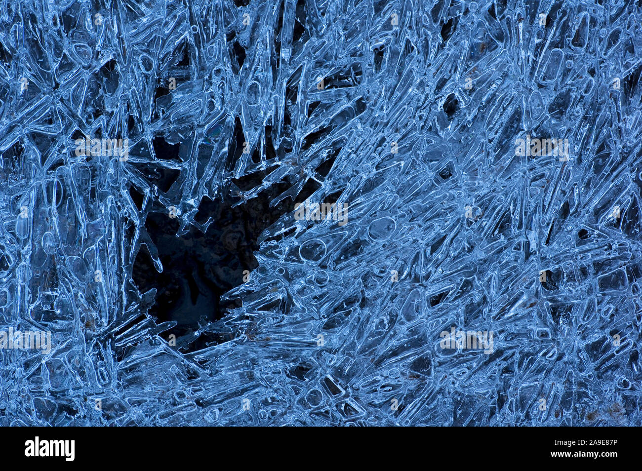 Ice structure on the edersee hi-res stock photography and images - Alamy