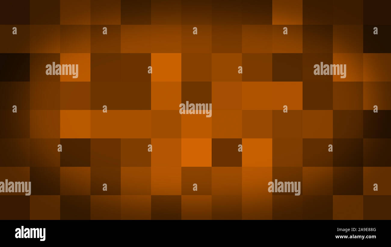 Orange Motion Abstract Background Colorful Pixels Flashing And Switch Animation Background