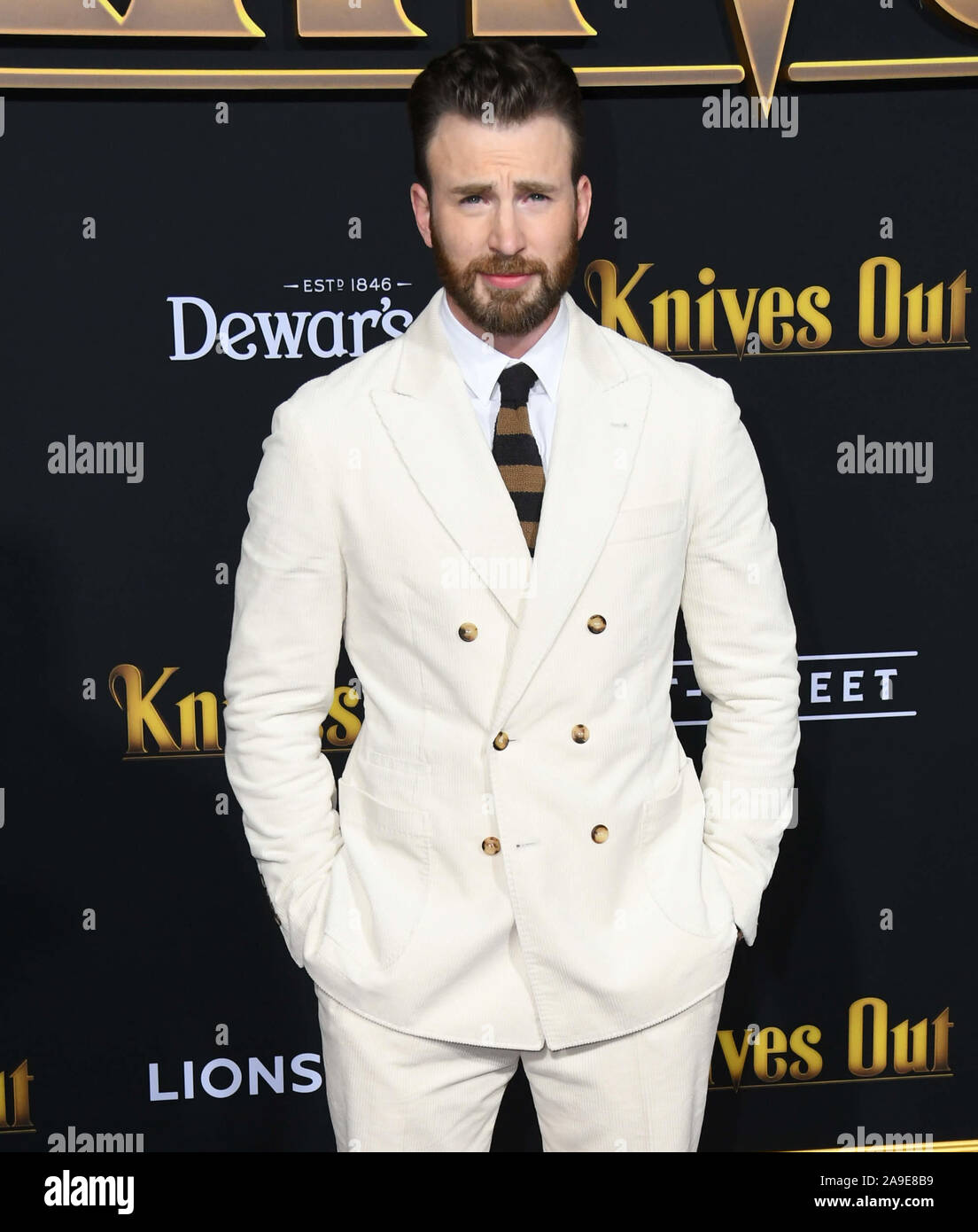 Westwood, California, USA. 14th Nov, 2019. Chris Evans. "Knives Out ...