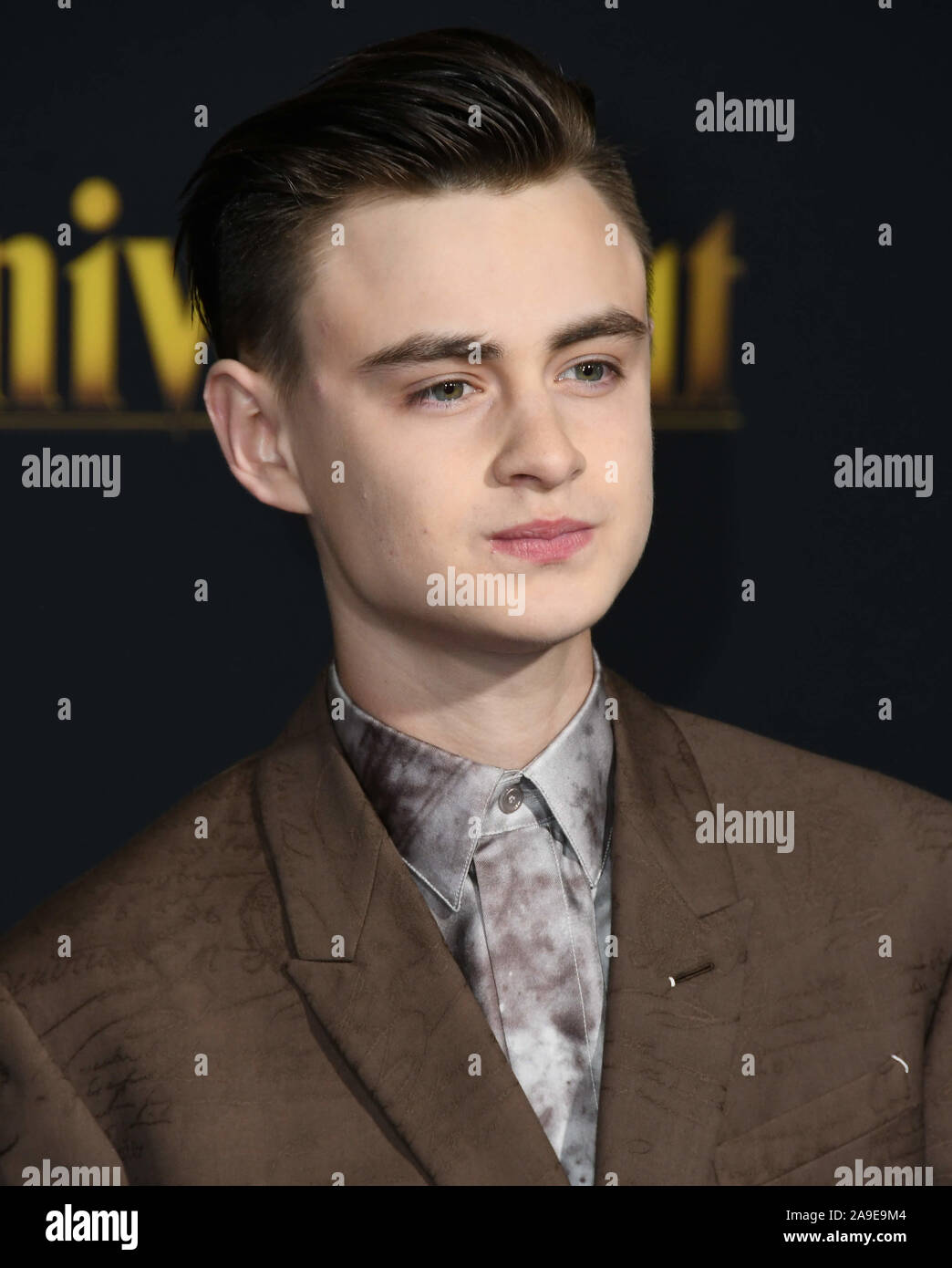 Westwood, California, USA. 14th Nov, 2019. Jaeden Martell. "Knives Out ...