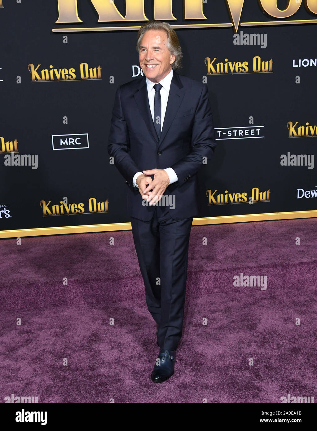 Westwood, California, USA. 14th Nov, 2019. Don Johnson. "Knives Out ...