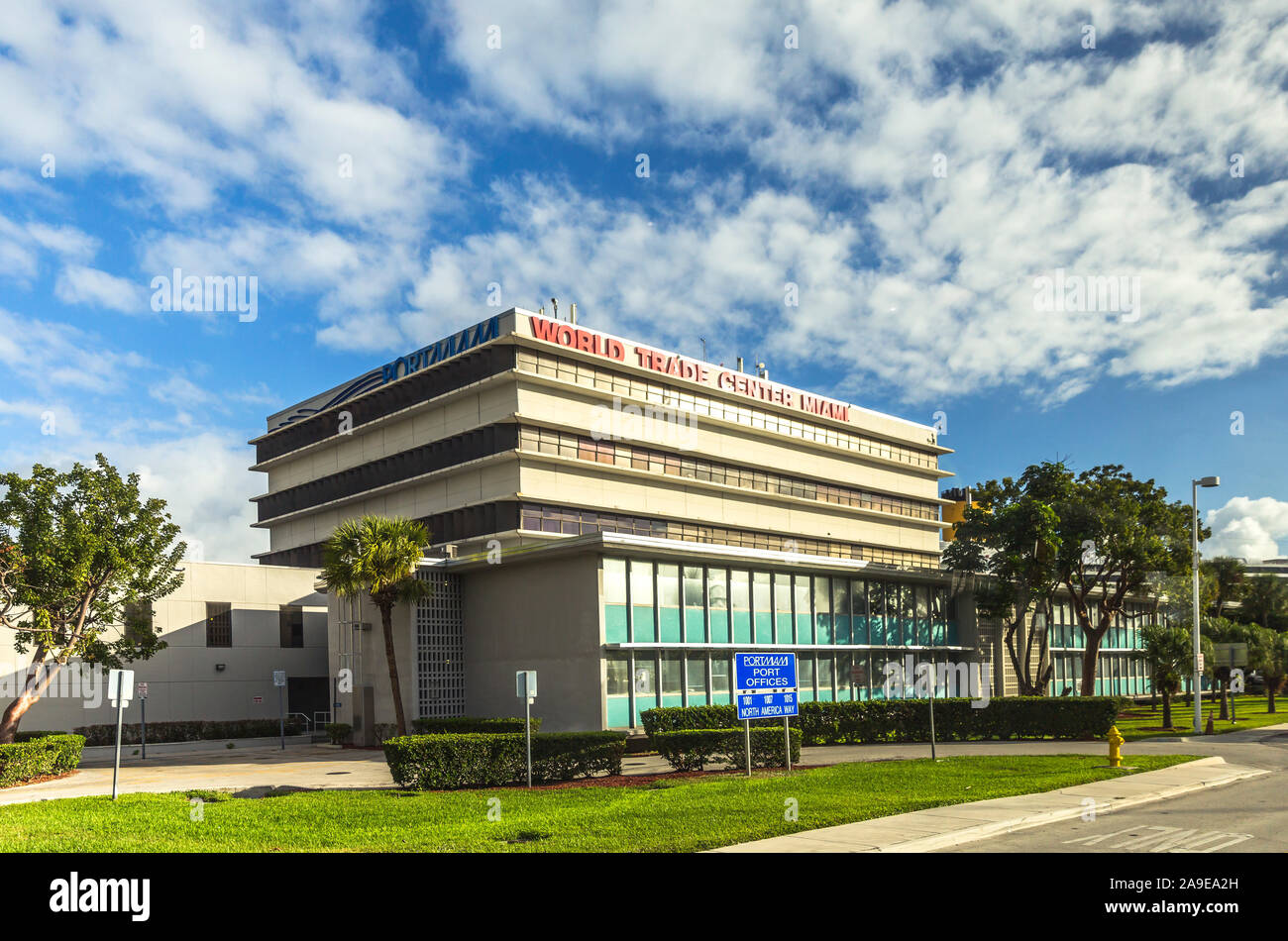 World Trade centre Miami, harbour administration central office, port ...