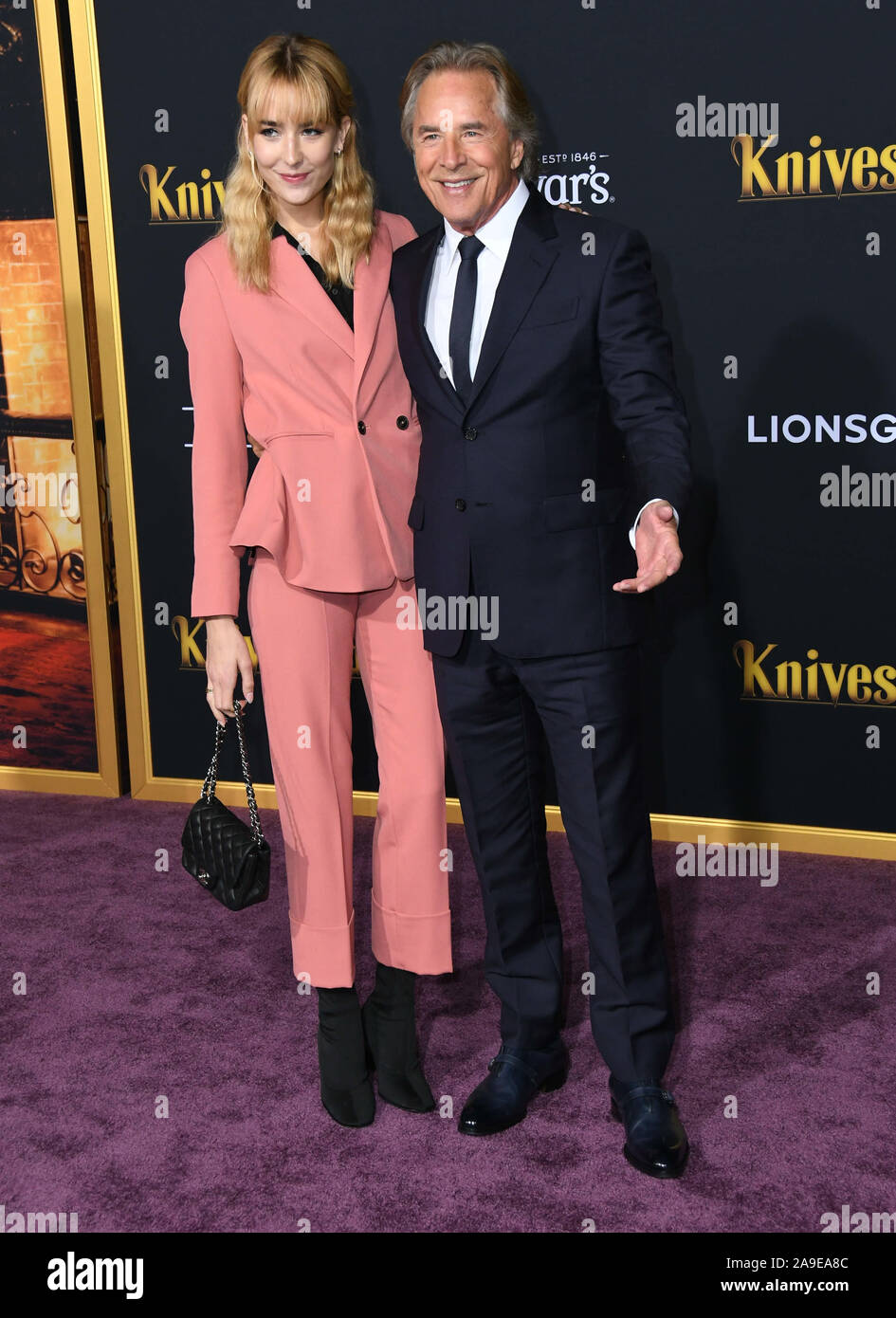 Westwood, California, USA. 14th Nov, 2019. Don Johnson. "Knives Out ...