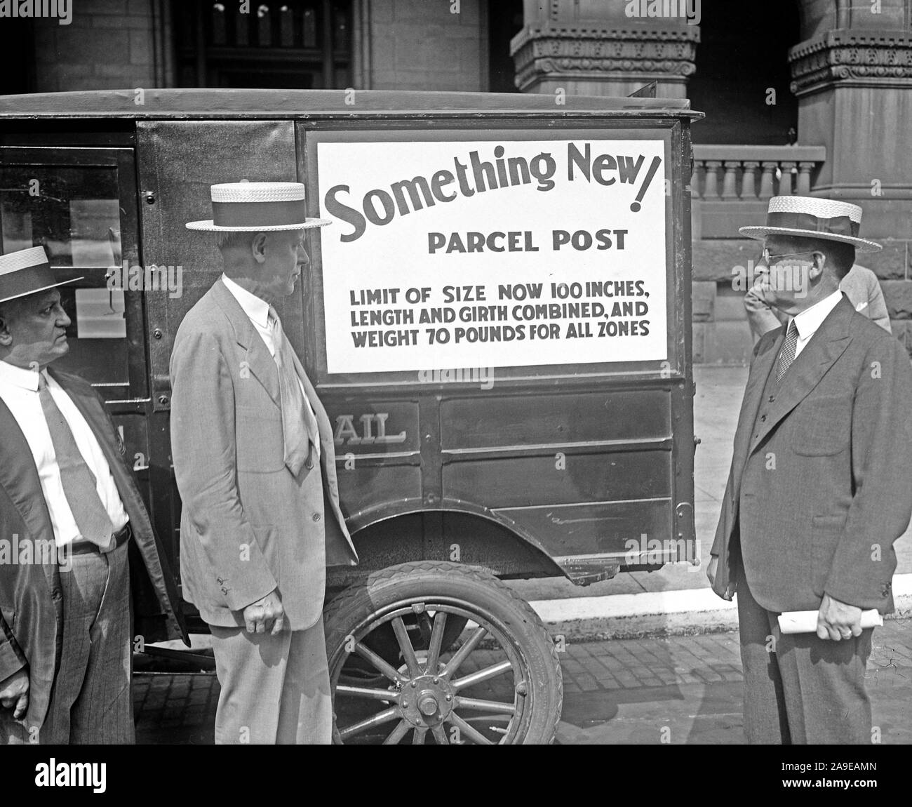 Parcel history Black and White Stock Photos & Images - Alamy