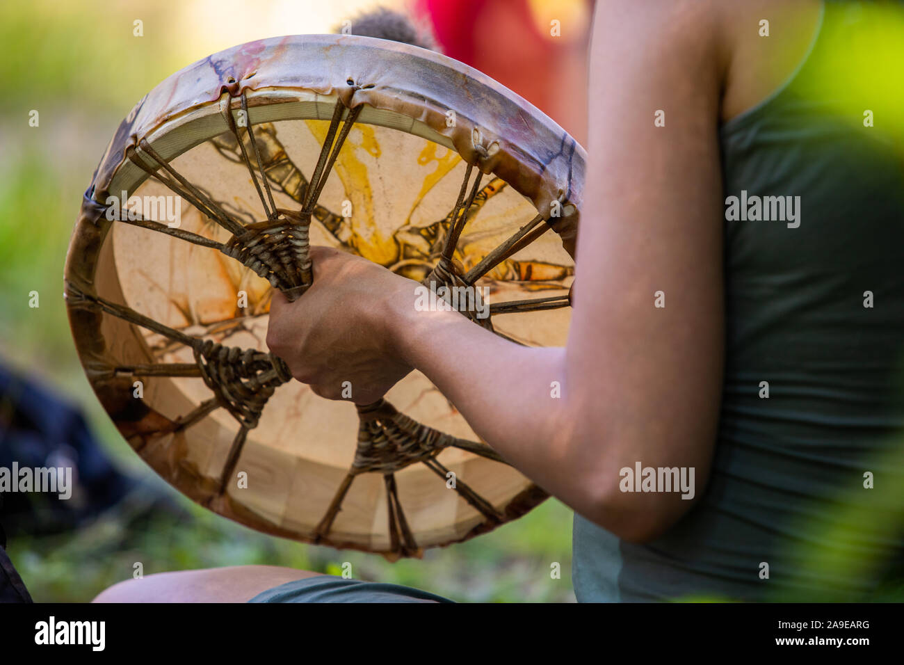 Native American Indian Man Praying High Resolution Stock Photography ...