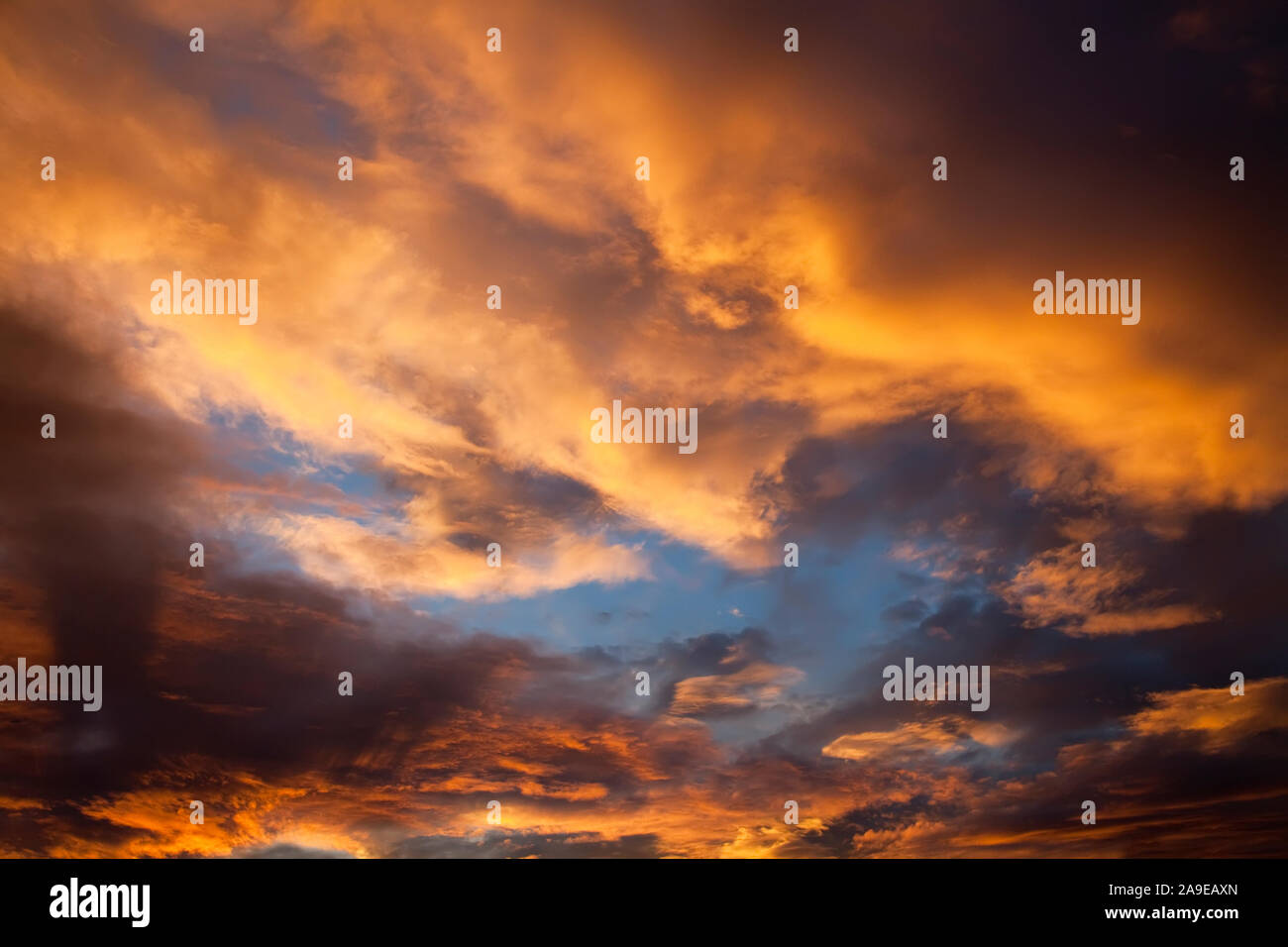 A photography of a sunset sky background Stock Photo - Alamy