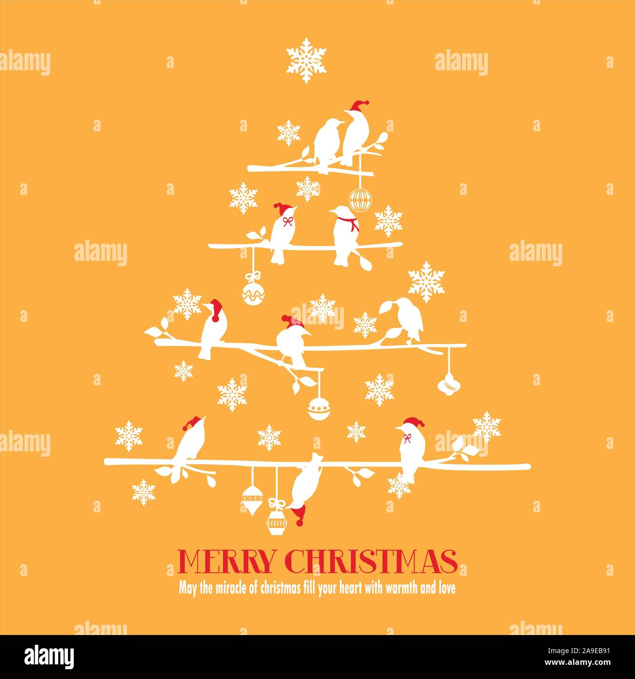 Merry christmas for wall decals, wall sticker - Vector Stock Vector ...