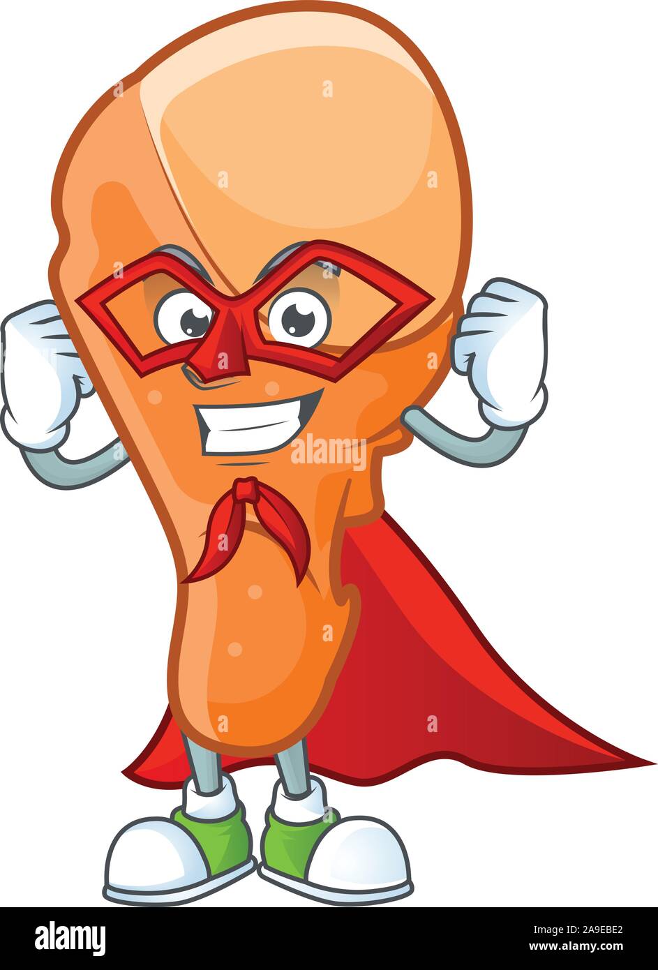 Cartoon illustration meat super hero hi-res stock photography and ...