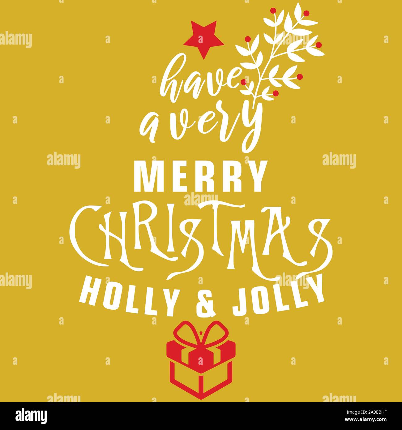 Merry christmas for wall decals, wall sticker - Vector Stock Vector ...