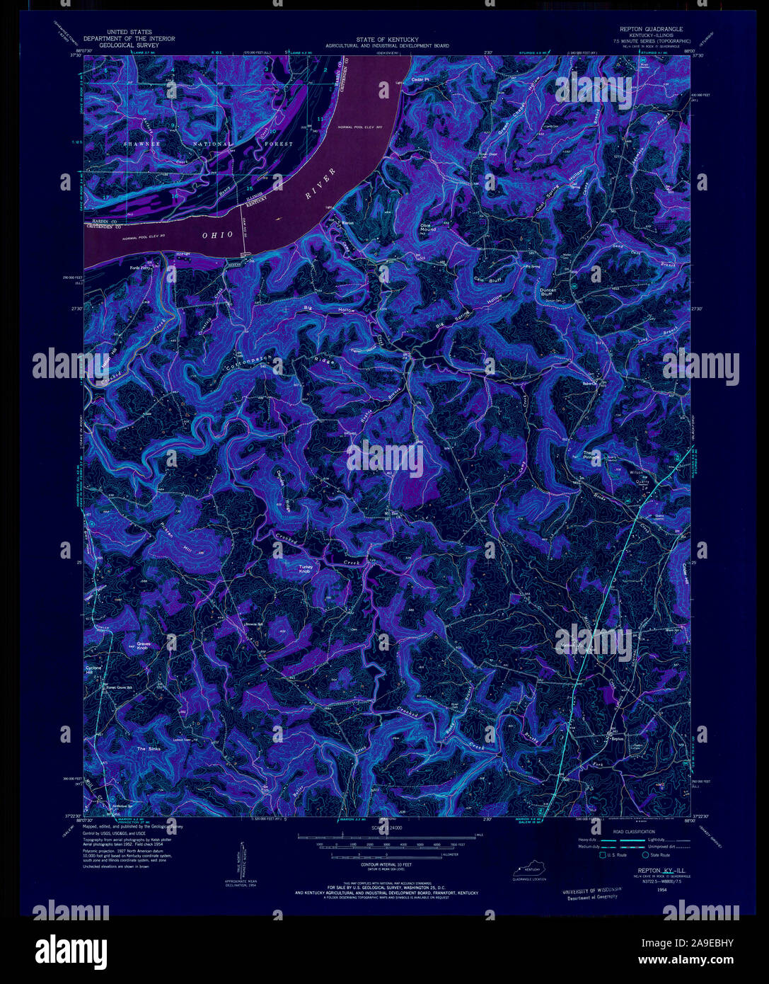 Repton map hi-res stock photography and images - Alamy