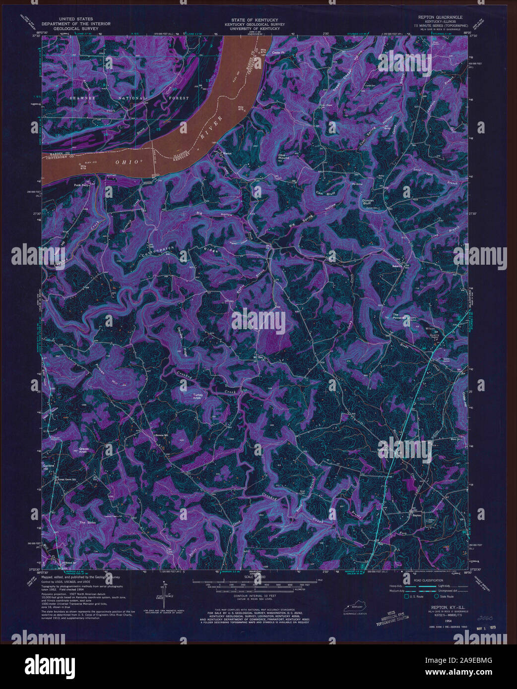 Map of repton hi-res stock photography and images - Alamy