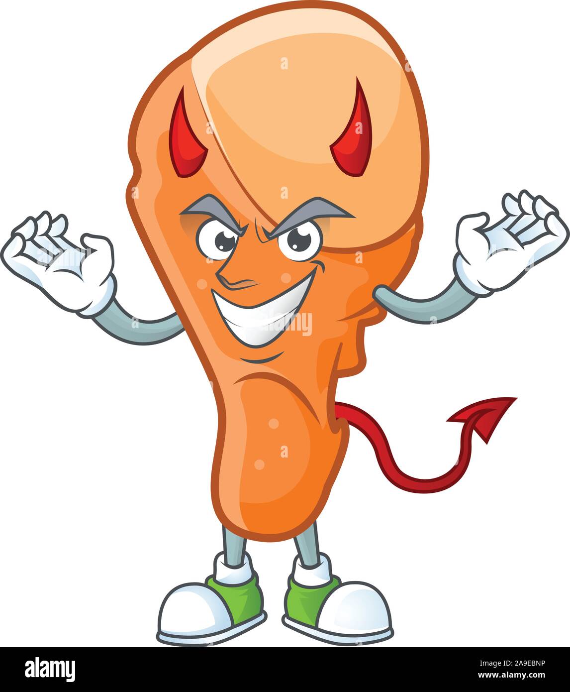 Devil chicken Stock Vector Images - Alamy