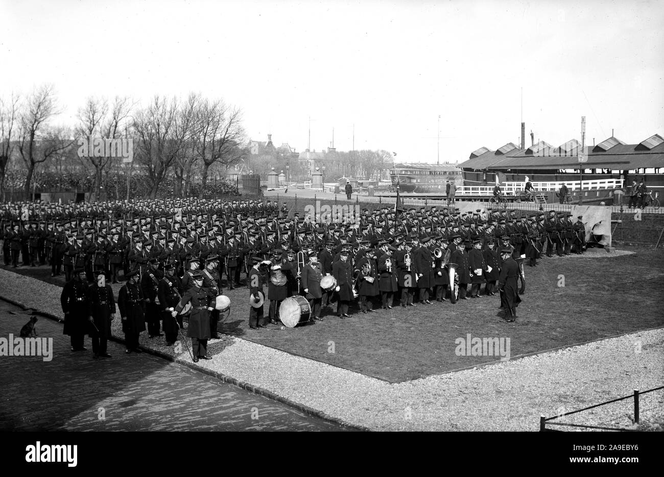 Vintage military parade Black and White Stock Photos & Images - Alamy