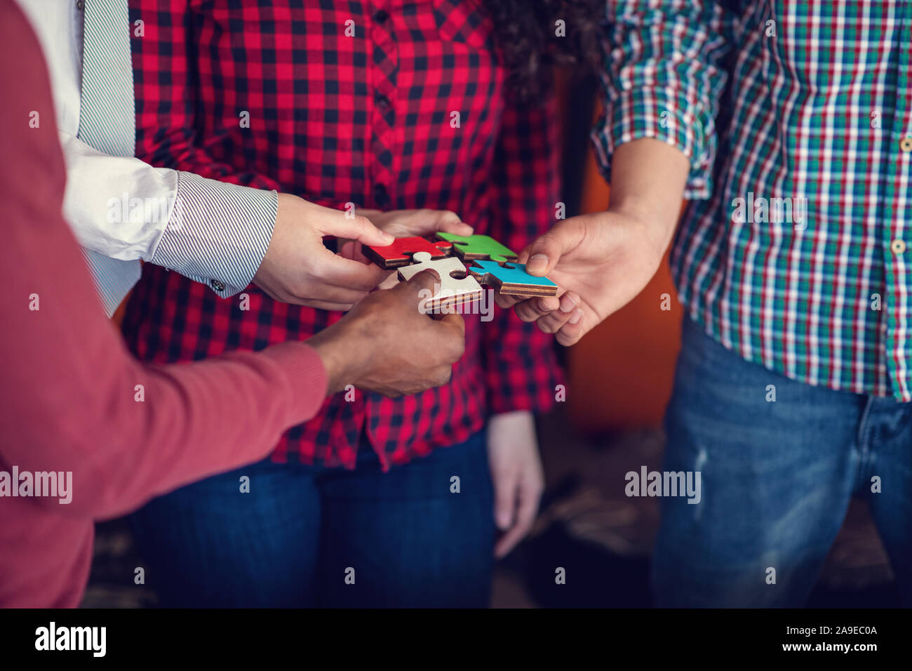 diverse business team solving puzzle concept together Stock Photo - Alamy diverse business team solving puzzle concept together Stock Photo - Alamy
