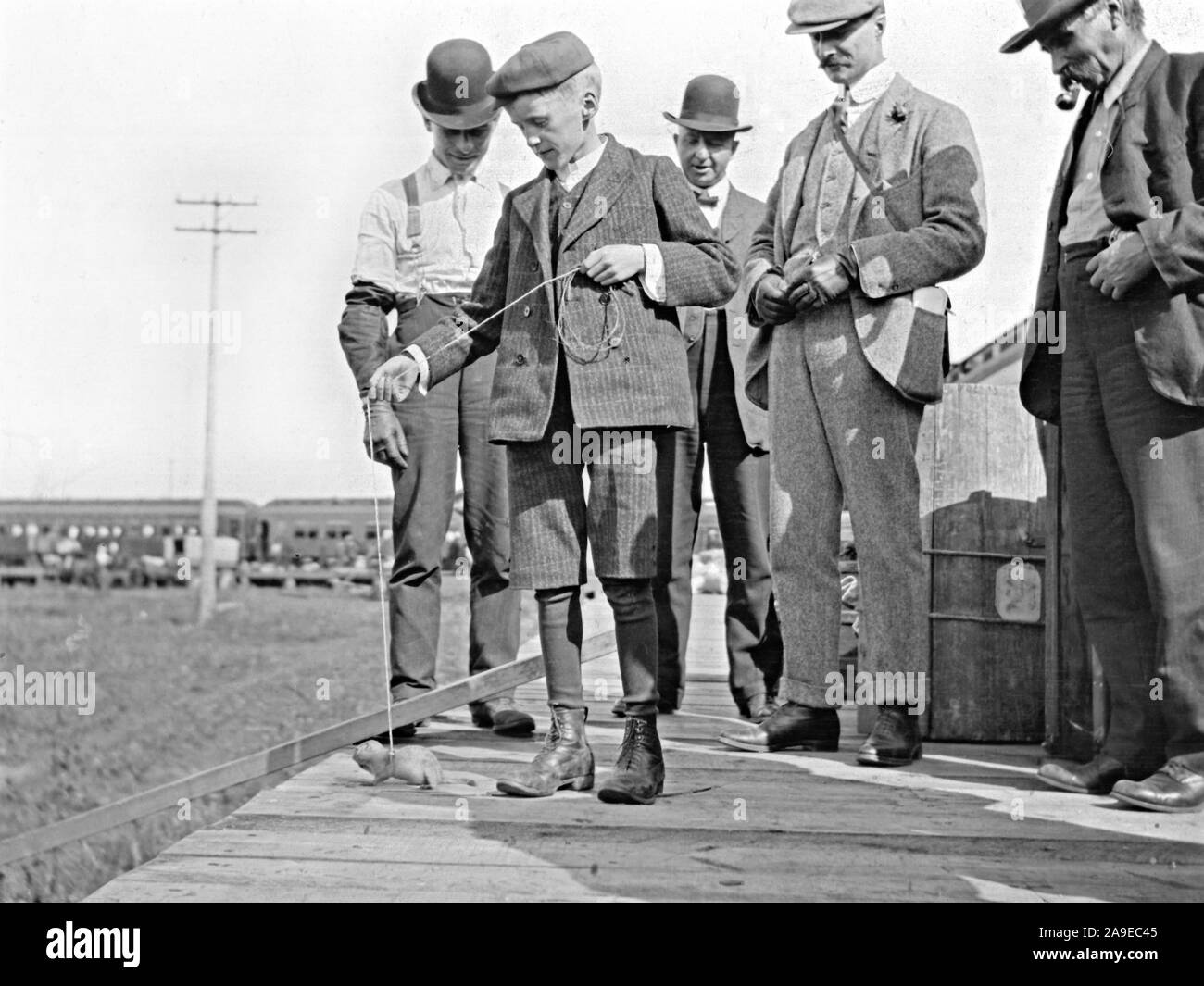 Boy with pet gopher hi-res stock photography and images - Alamy