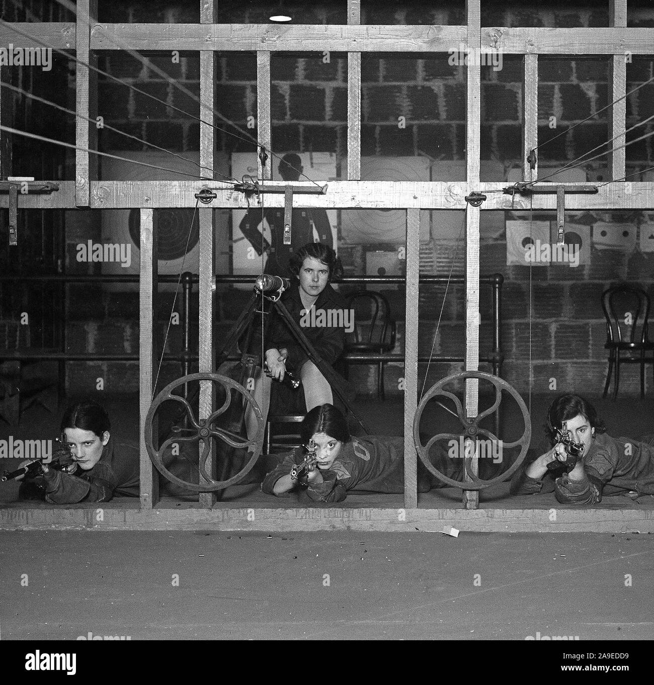 Marksmanship training Black and White Stock Photos & Images - Alamy