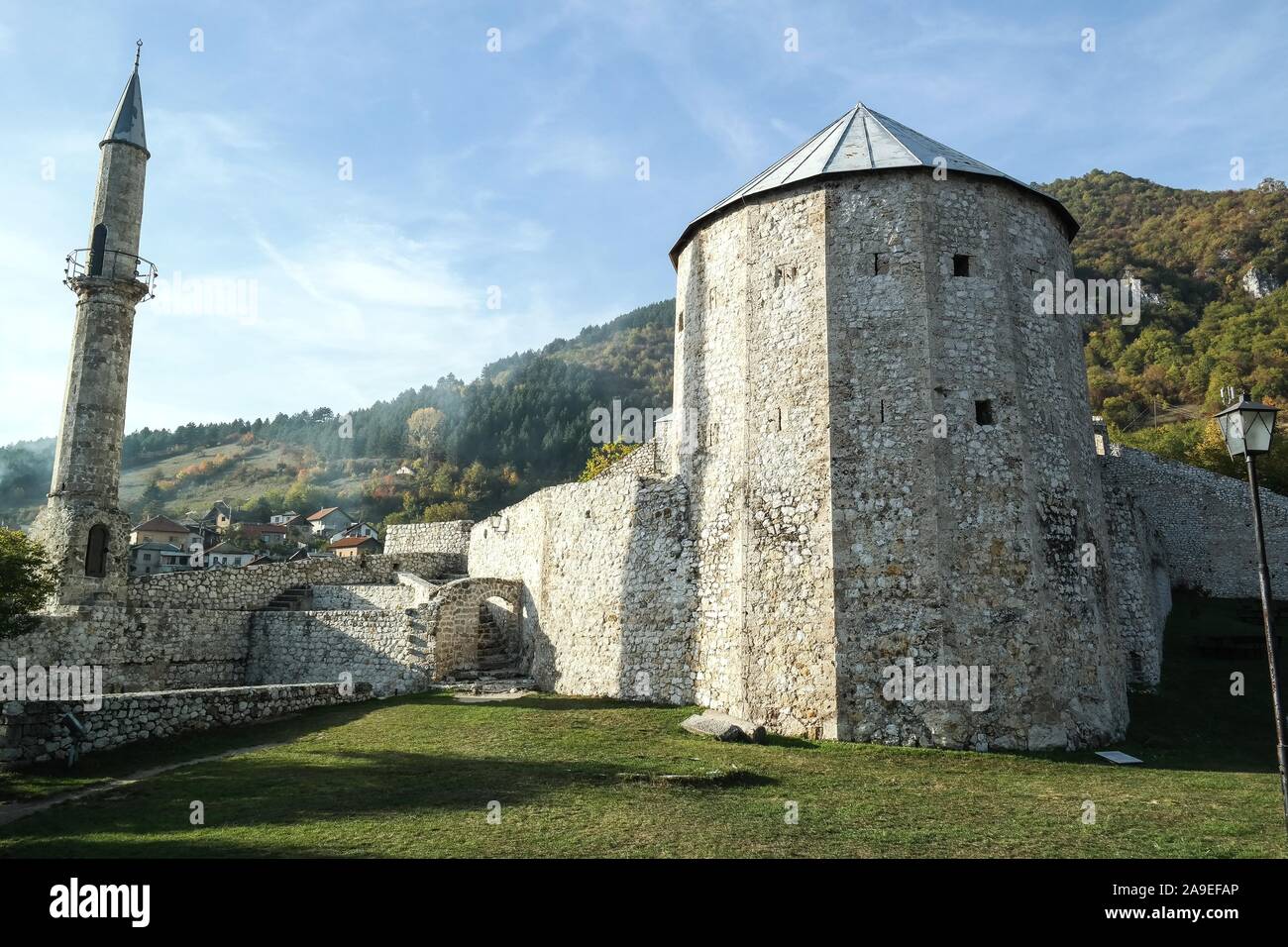 Travnik castle hi-res stock photography and images - Alamy