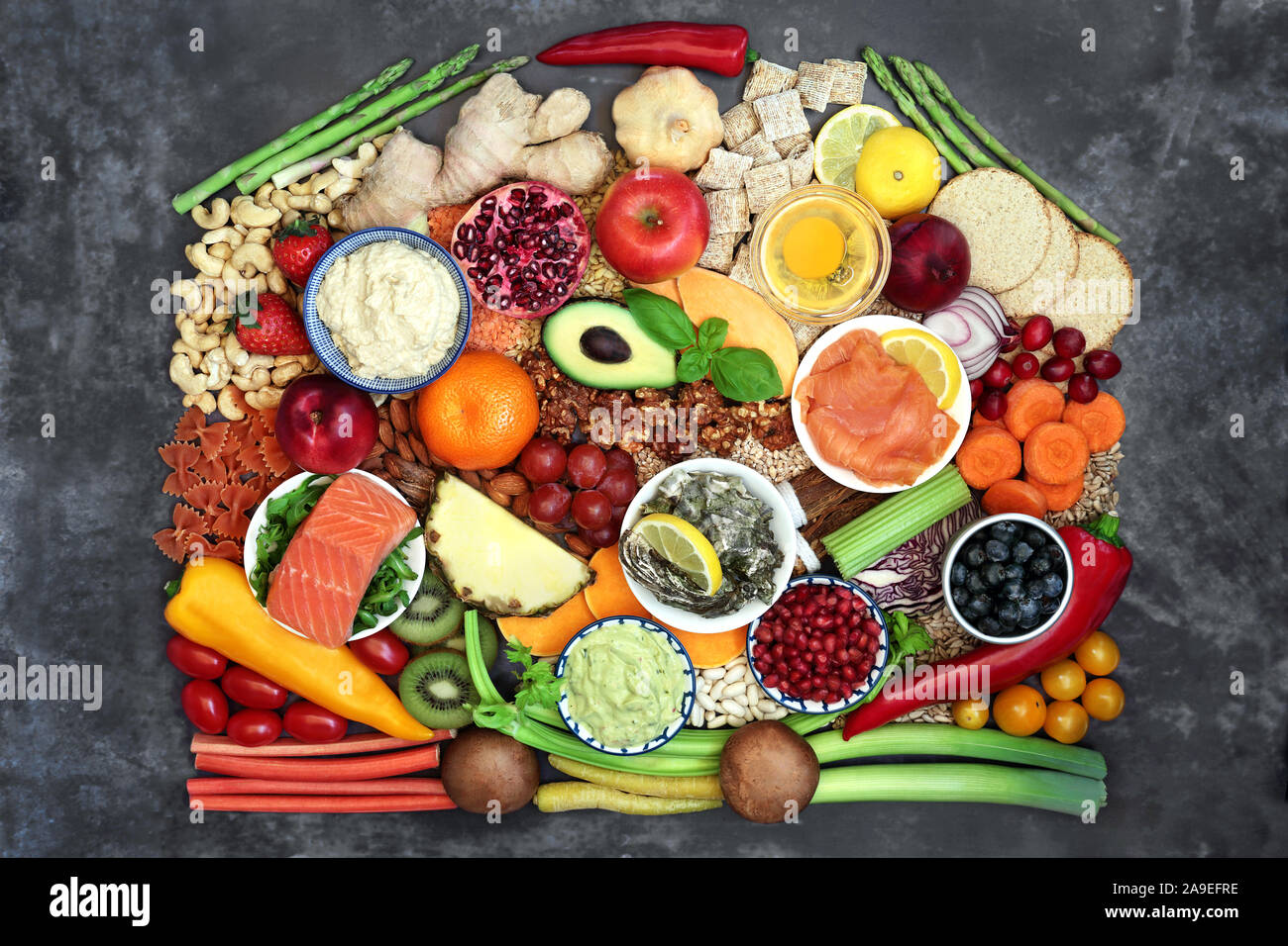 Carbs protein fibre hi-res stock photography and images - Alamy