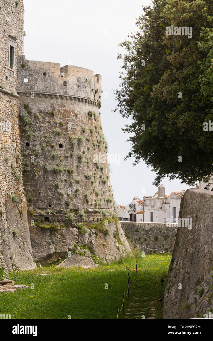 Italy, Mezzogiorno, Apulia / Puglia, Gargano, Monte Sant'Angelo ...