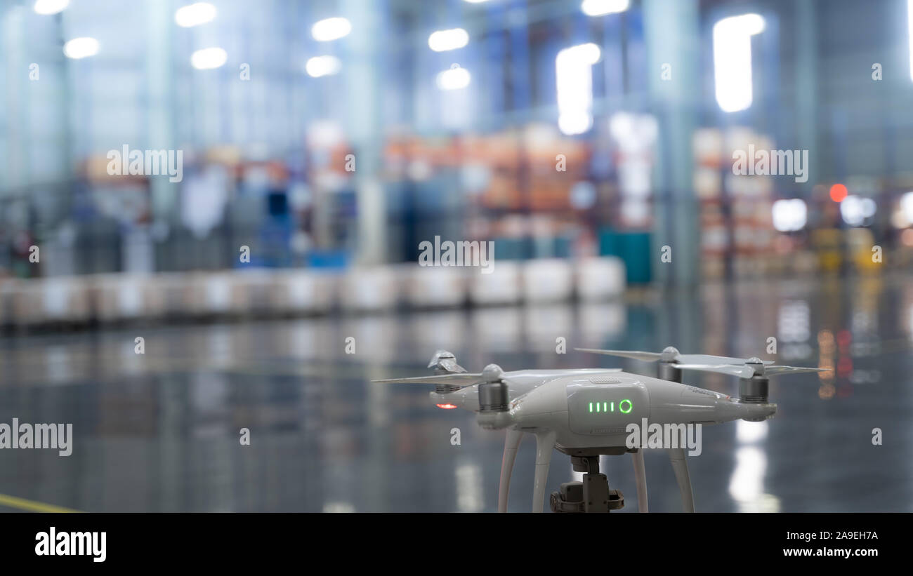 Drone camera smart factory hi-res stock photography and images - Alamy