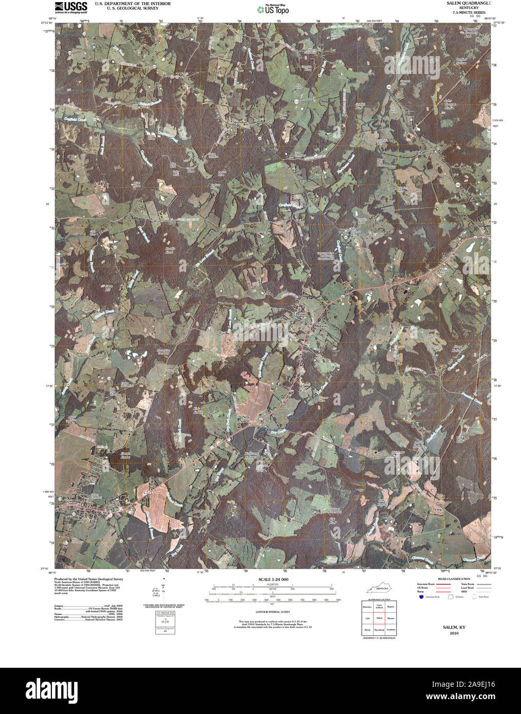 Historical map of salem hi-res stock photography and images - Alamy