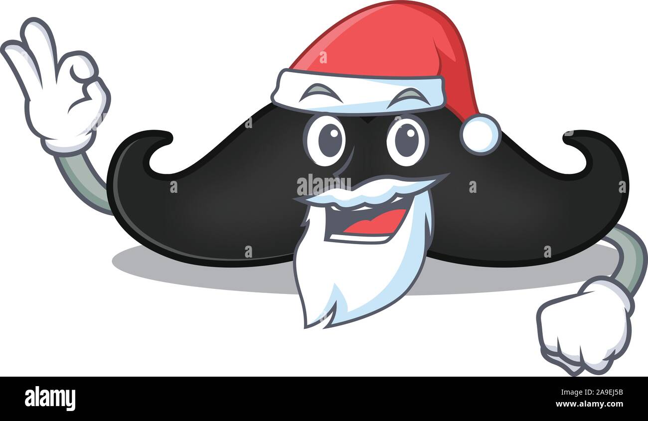 Disguise of santa claus Stock Vector Images - Alamy