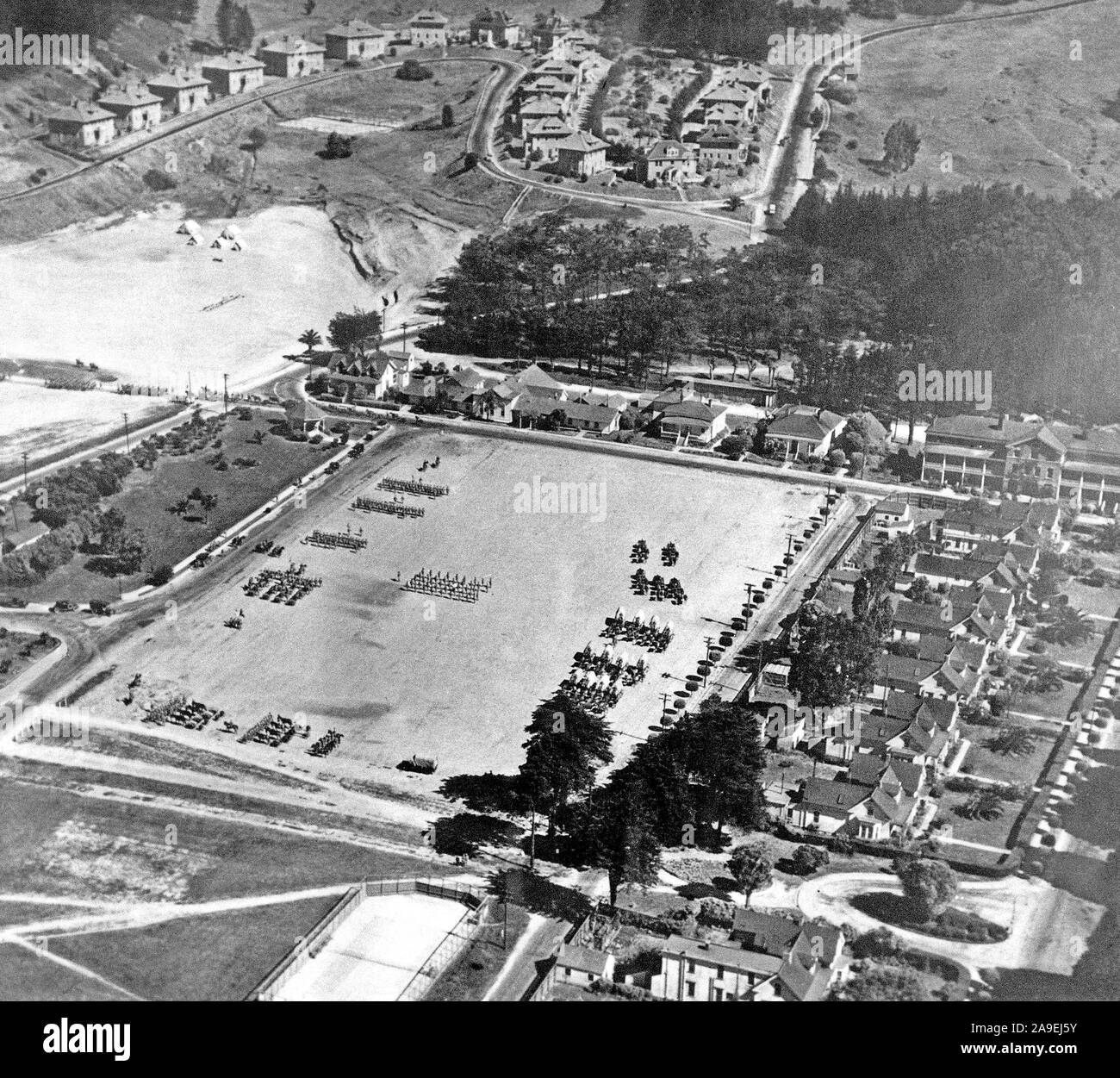 Presidio parade ground 1914 hi-res stock photography and images - Alamy