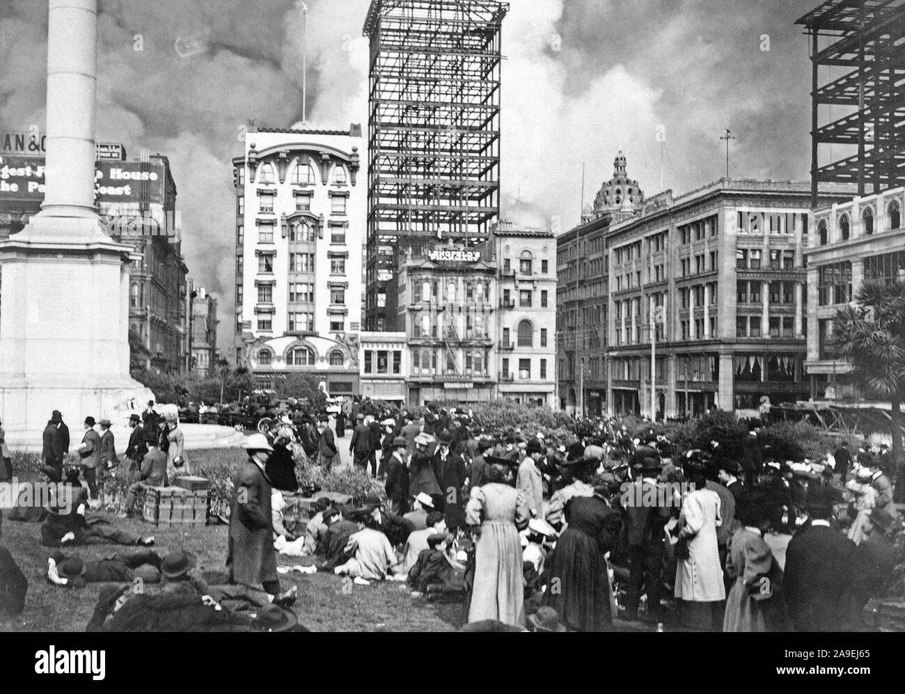 Aftermath san francisco 1906 earthquake hi-res stock photography and ...