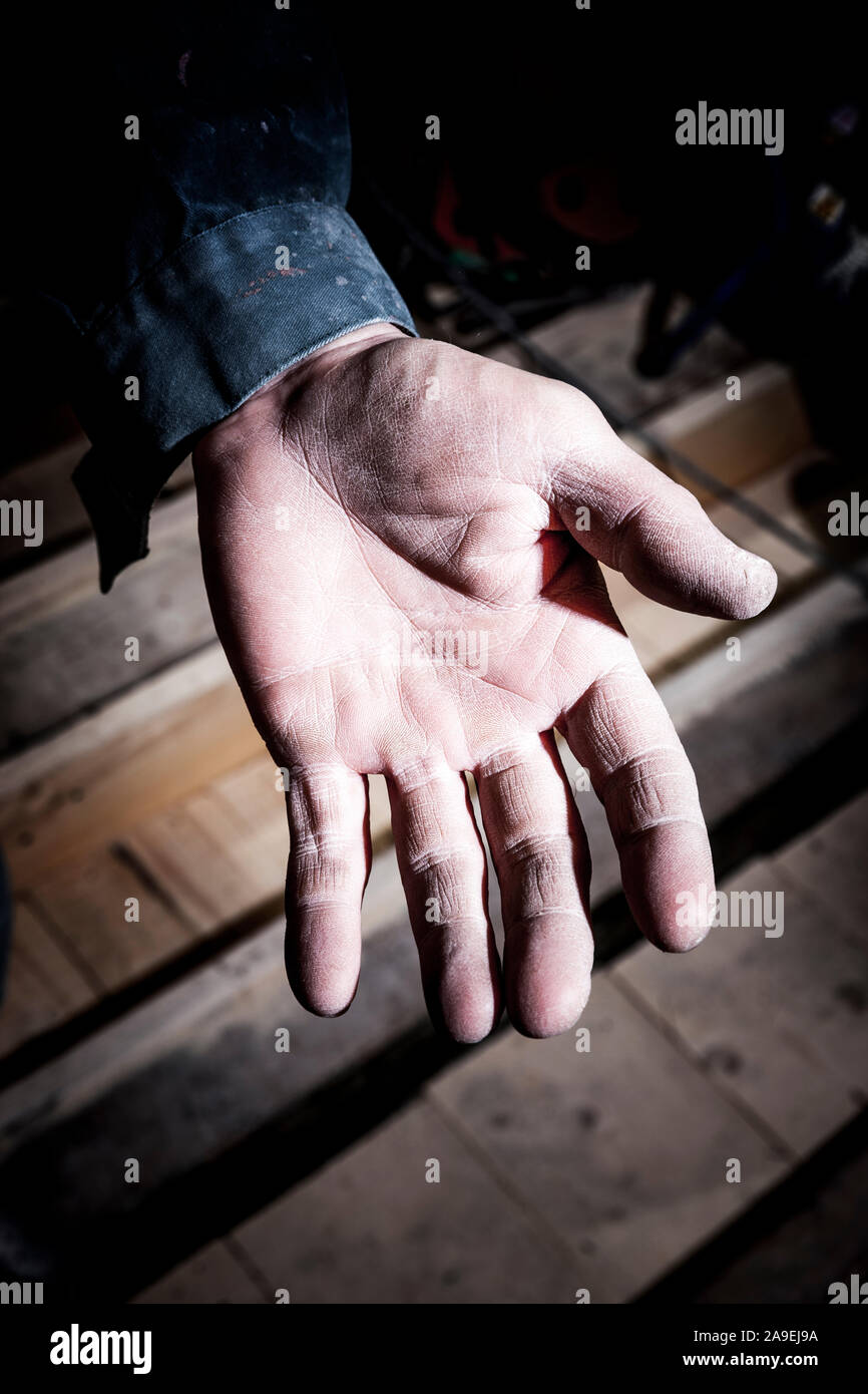 Extension of hand hi-res stock photography and images - Alamy