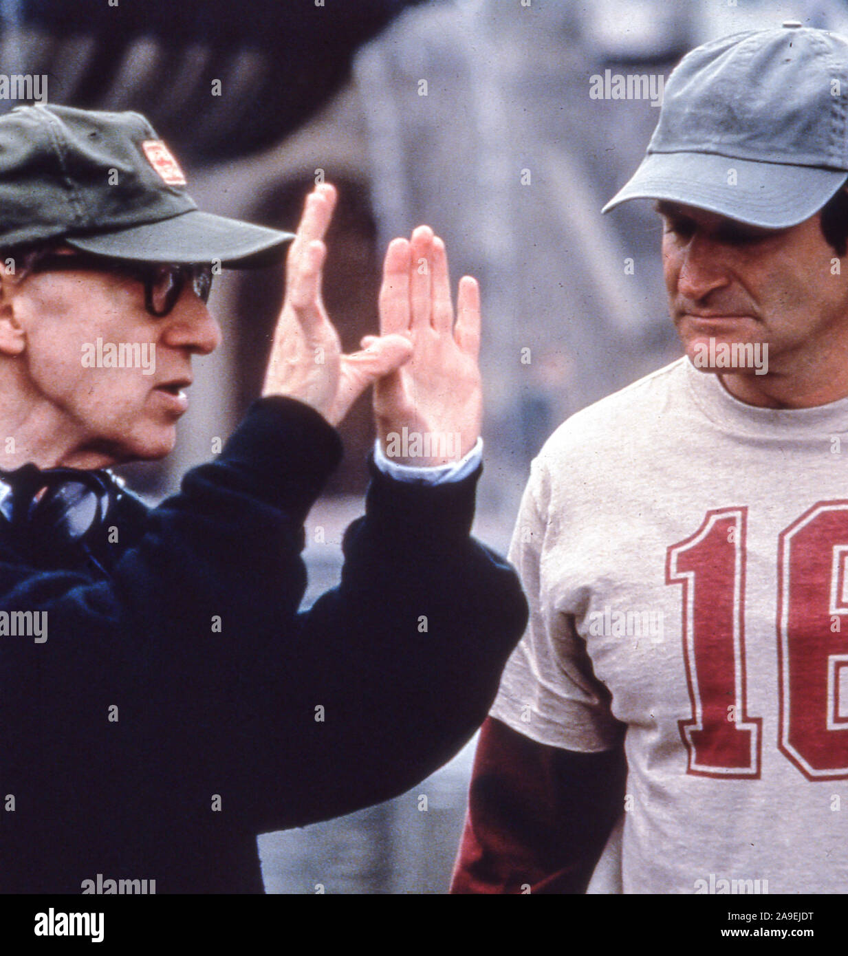 woody allen, robin williams, deconstructing harry, 1997 Stock Photo - Alamy