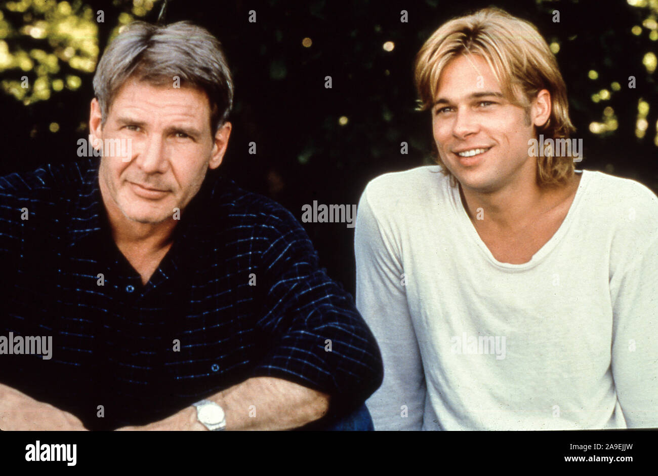 harrison ford, brad pitt, the devil's own, 1997 Stock Photo - Alamy