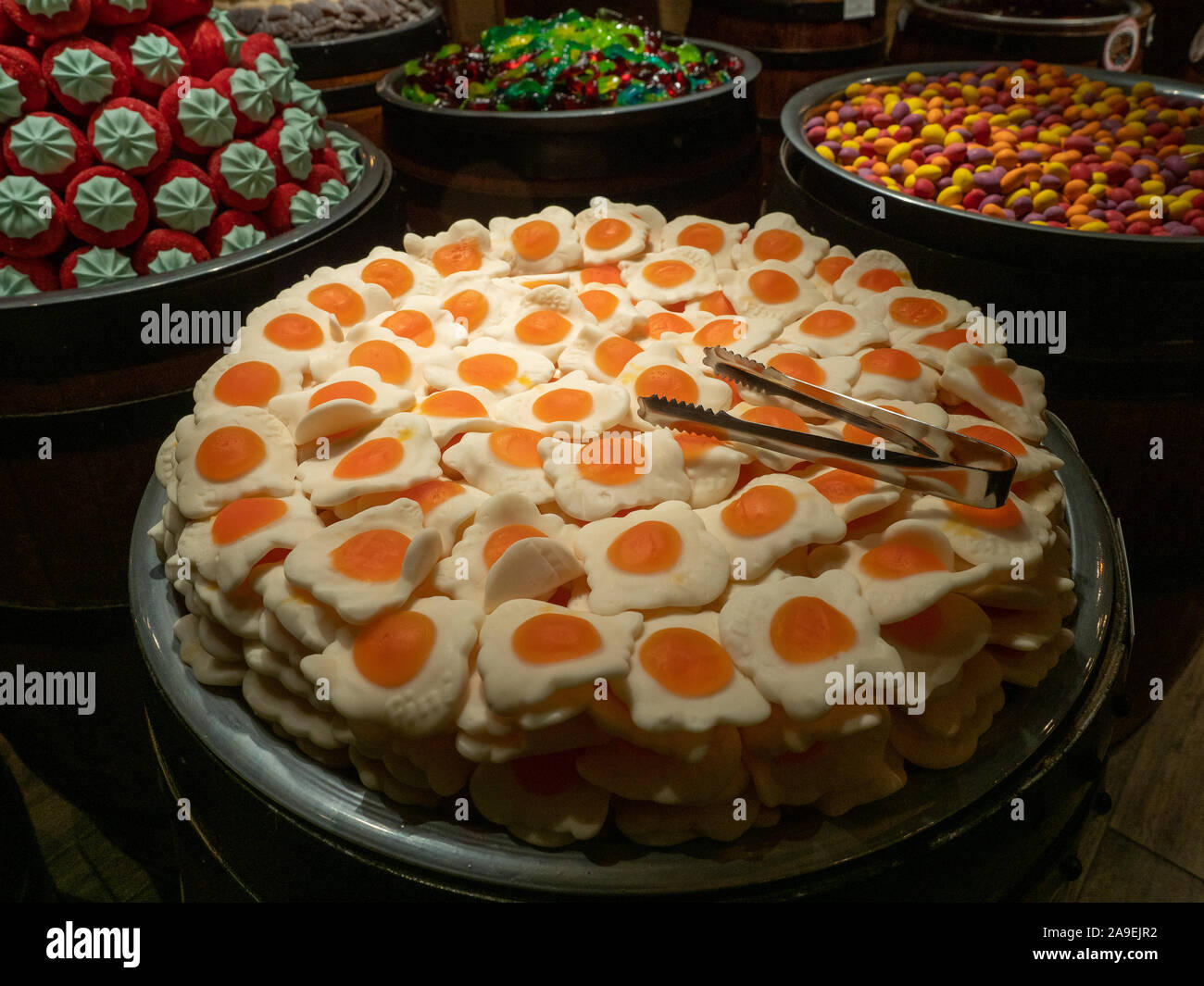 Stock photo of an interior of a candy wood shop in Dubrovnik, Croatia ...