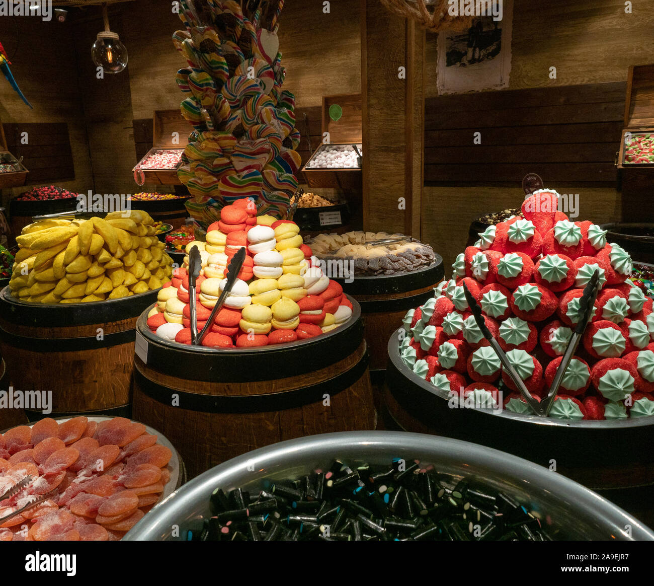 Stock photo of an interior of a candy wood shop in Dubrovnik, Croatia ...