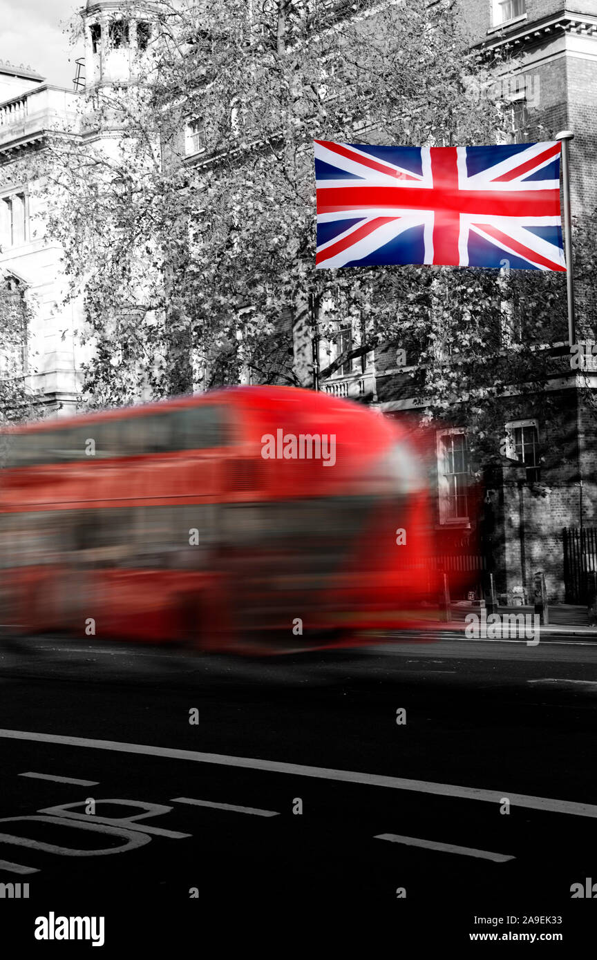 Flag bus hi-res stock photography and images - Alamy