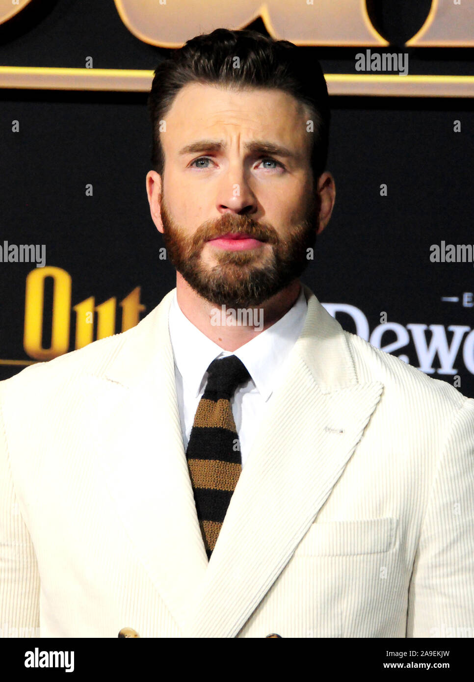 Los Angeles, California, USA 14th November 2019 Actor Chris Evans ...
