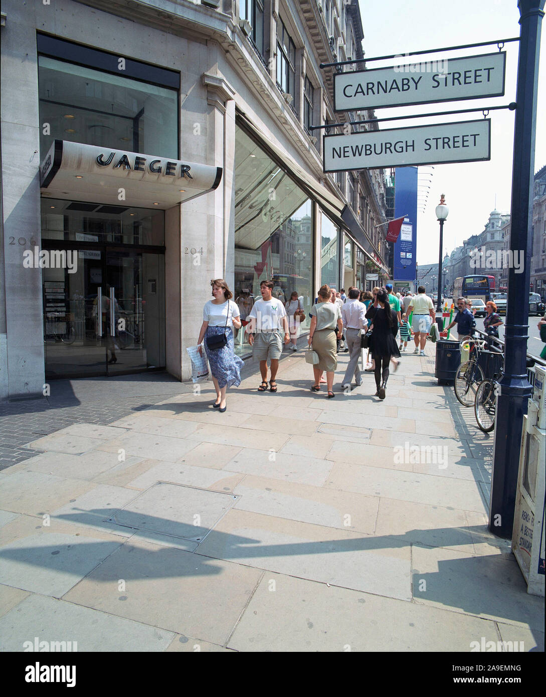 1993 Regent Street, central London, UK Stock Photo - Alamy