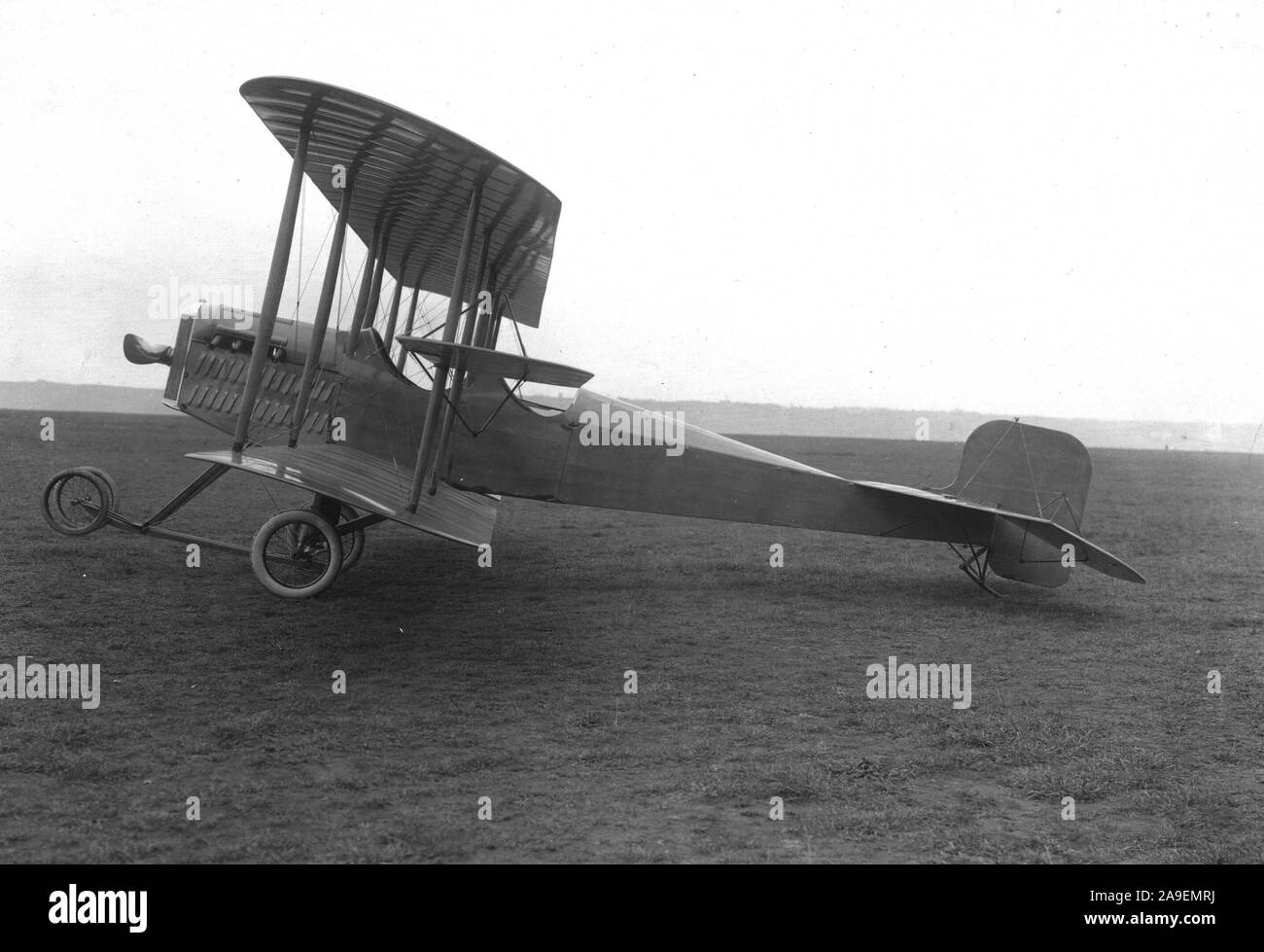 Airplane, 1914. Martin TT. Tractor Type Stock Photo - Alamy