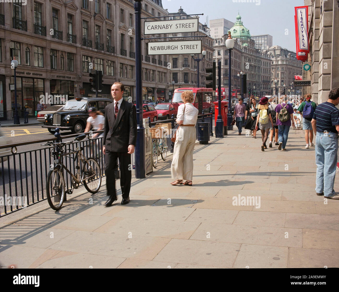 1993 Regent Street, central London, UK Stock Photo - Alamy