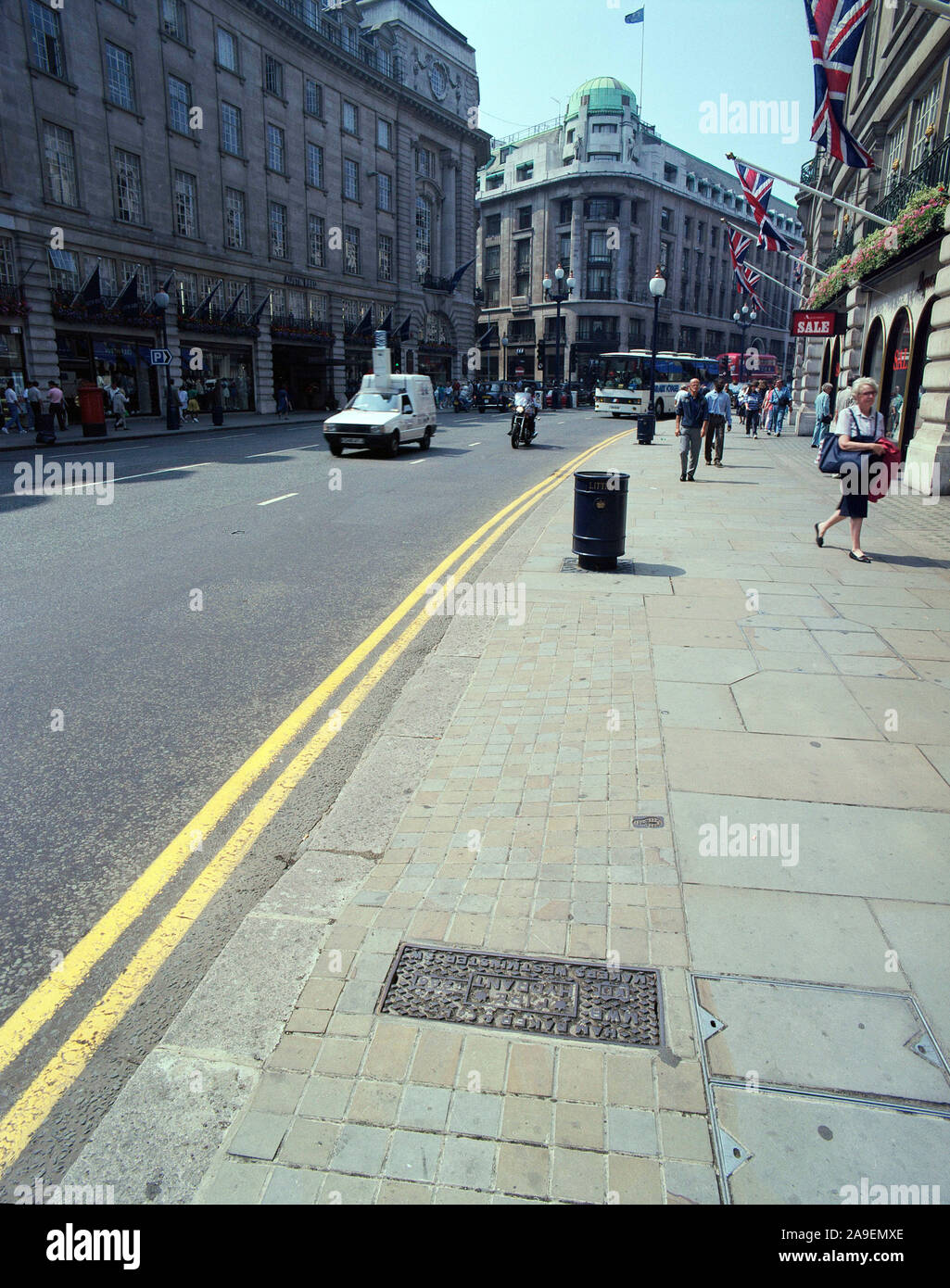 1993 Regent Street, central London, UK Stock Photo - Alamy