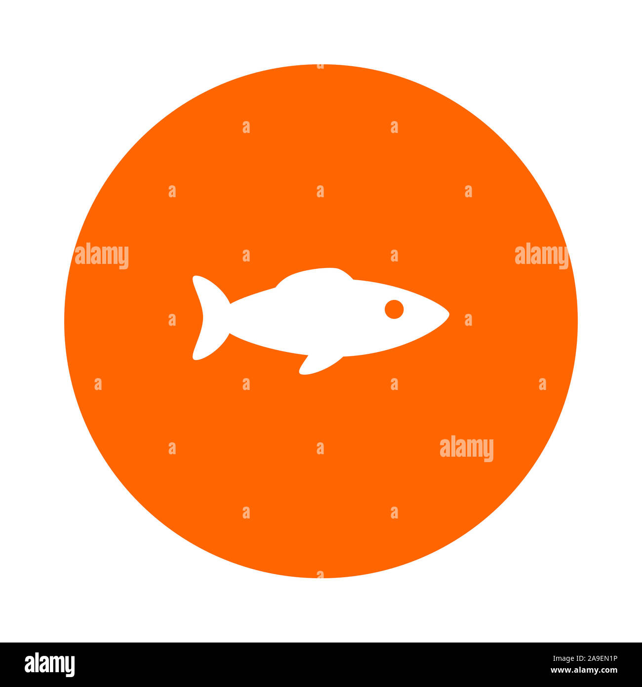 Fish and circle Stock Photo - Alamy