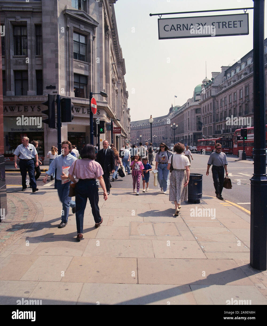 1993 Regent Street, central London, UK Stock Photo - Alamy