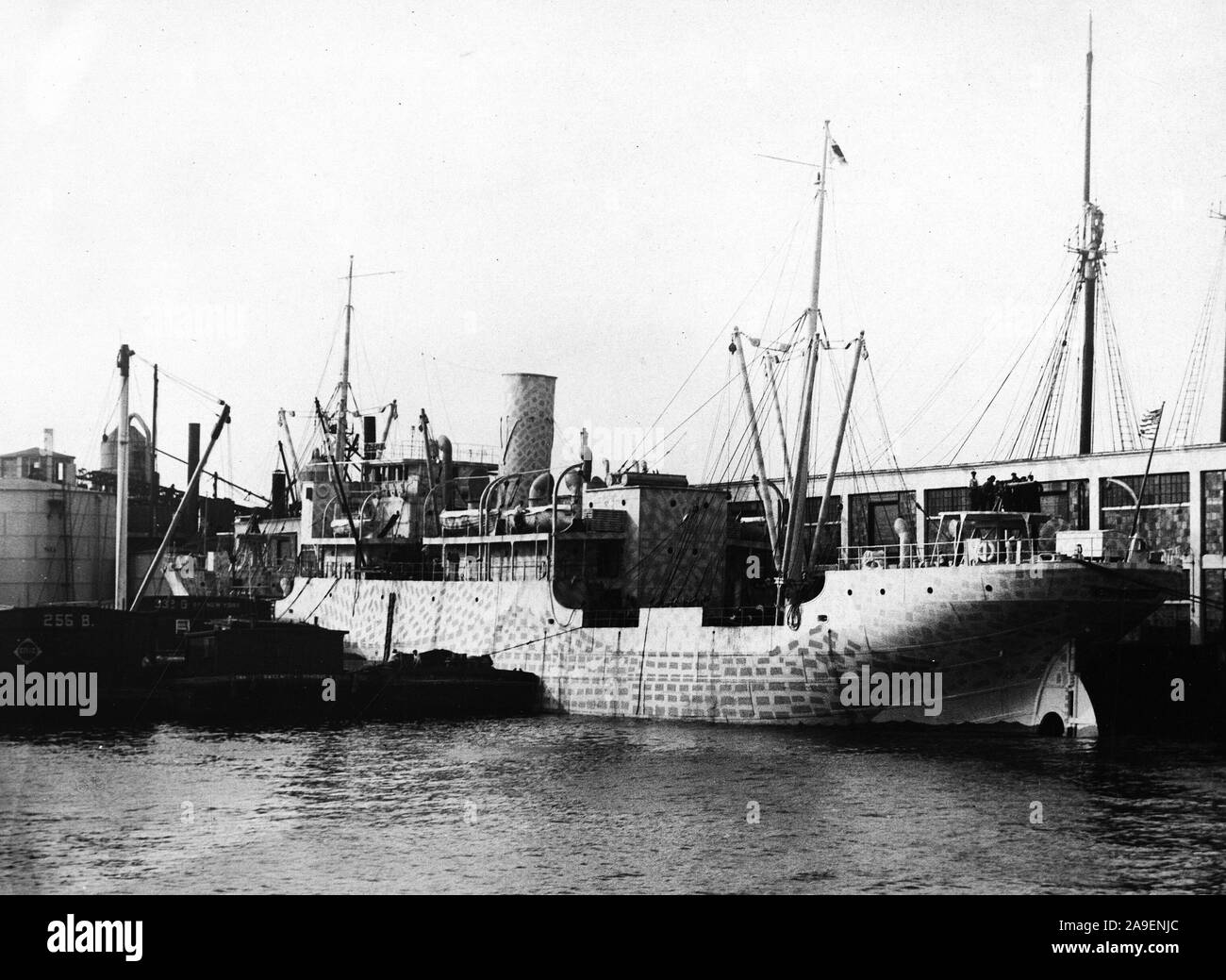 Camouflage - Ships - Ship Camouflage. American cargo steamer ...