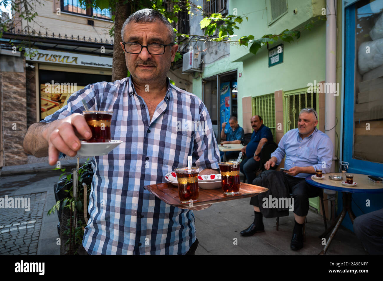 Turkey tea cafe hi-res stock photography and images - Alamy