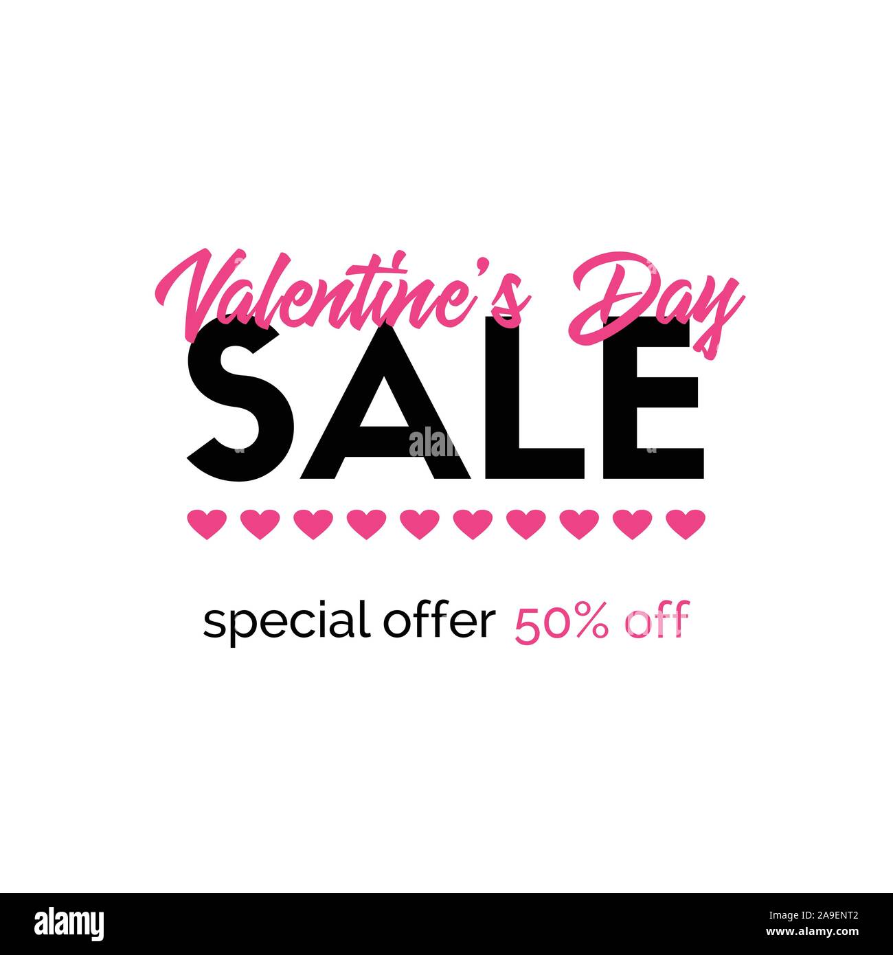 Sale discount promotion banner Stock Vector Images - Alamy