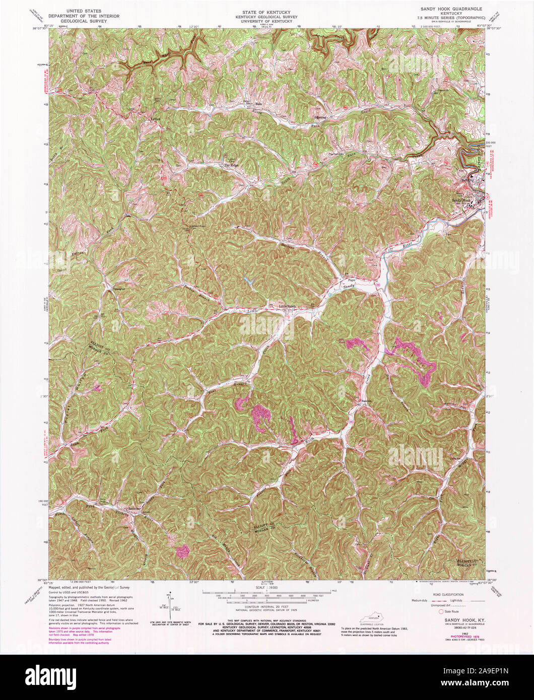 Map of sandy hook hi-res stock photography and images - Alamy