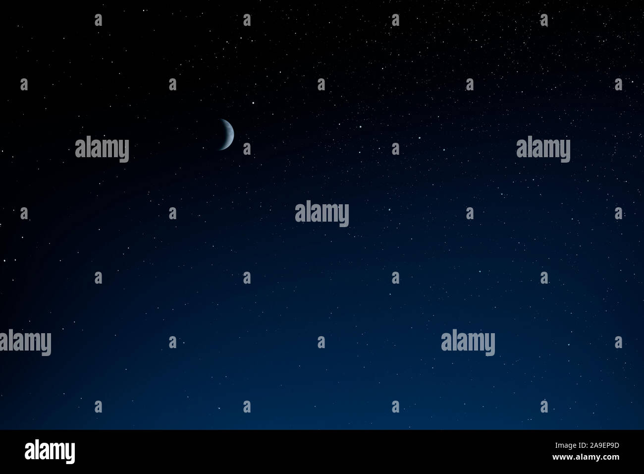 Night nighttime moon moonlight firmament hi-res stock photography and ...