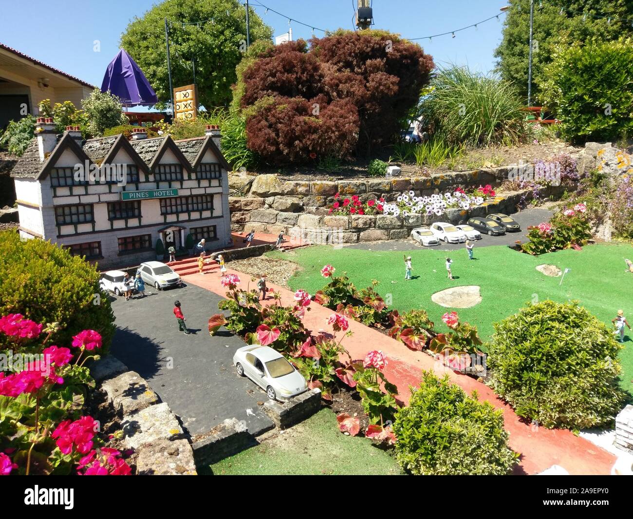 Great Yarmouth, Norfolk, England, June 30, 2018. Merrivale Model ...