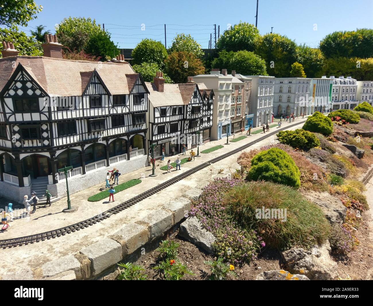 Great Yarmouth, Norfolk, England, June 30, 2018. Merrivale Model ...