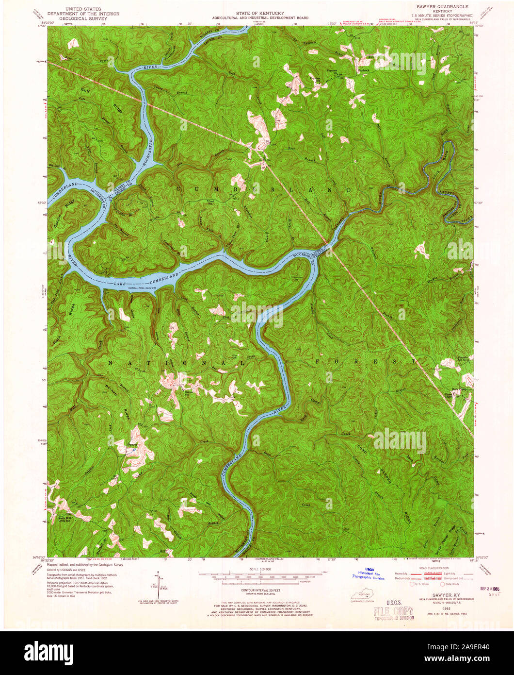 Sawyer map hi-res stock photography and images - Alamy